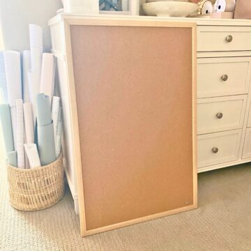 DIY Linen Pinboard | Mornington Lane
