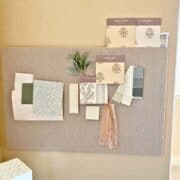 DIY Linen Pinboard | Mornington Lane