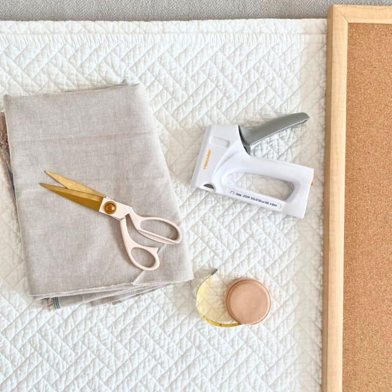 DIY Linen Pinboard | Mornington Lane