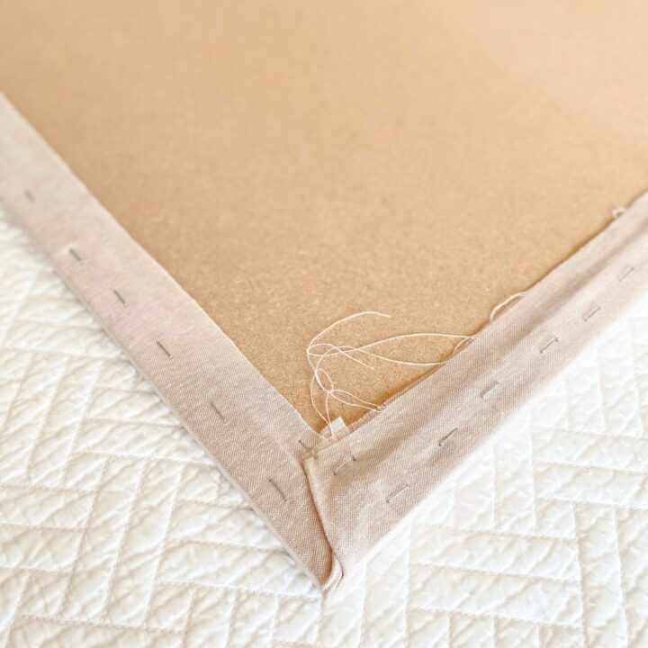 DIY Linen Pinboard | Mornington Lane