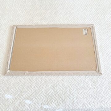 DIY Linen Pinboard | Mornington Lane