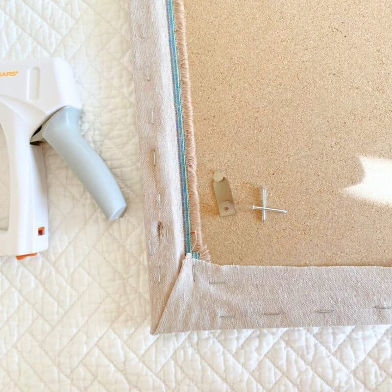 DIY Linen Pinboard | Mornington Lane