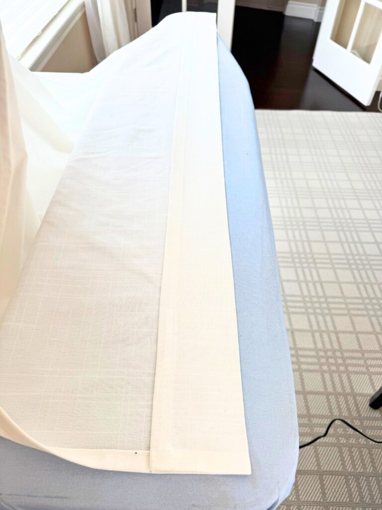 How To Hem Curtains Without Sewing | Mornington Lane